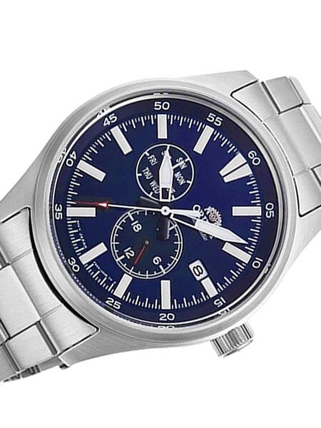 Orient Gen. II 22-Jewel Automatic Field Watch with 24-Hour Sub-Dial #RA ...