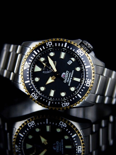 Orient Neptune Dive Watch with Power Reserve and AR Sapphire Crystal # ...