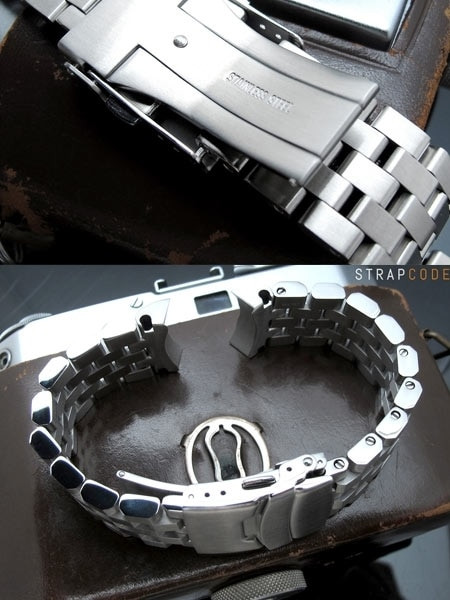 Strapcode Super Engineer Type II Stainless Steel Bracelet for Seiko ...