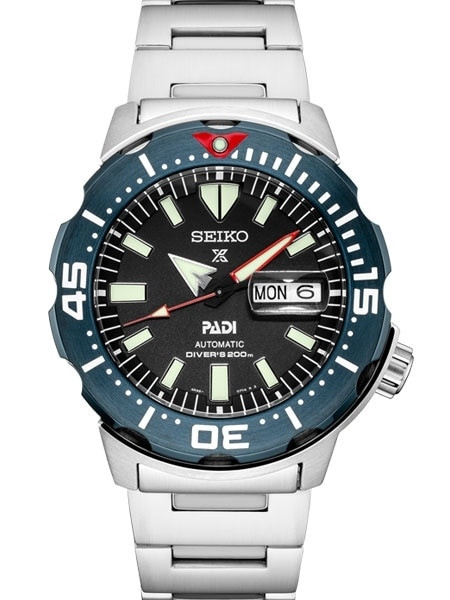 Seiko SRPE27 PADI Edition Monster with new case design and 24-Jewel ...
