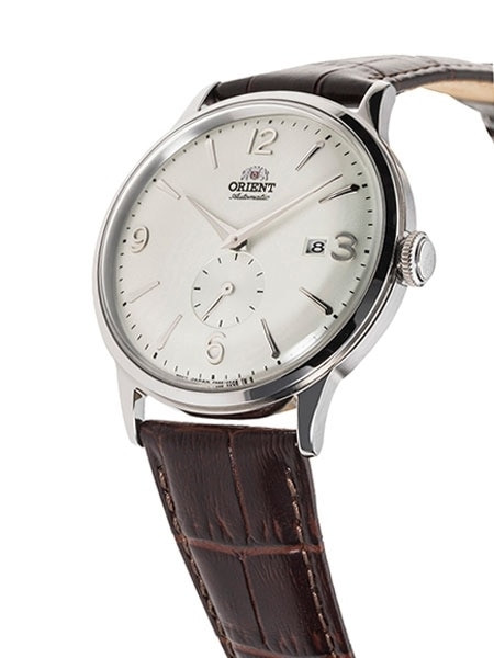 Orient Bambino Small Seconds Automatic Watch with White Dial and ...