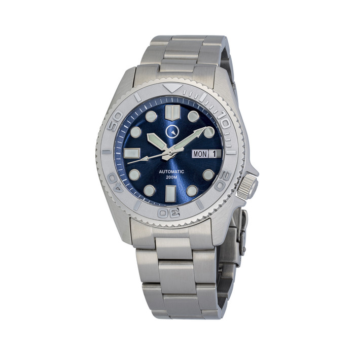 Islander Automatic Dive Watch with a double domed AR sapphire crystal ...