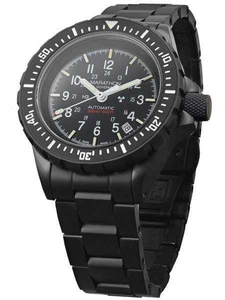 Marathon GSAR Swiss Automatic Anthracite Dive Watch with sapphire ...