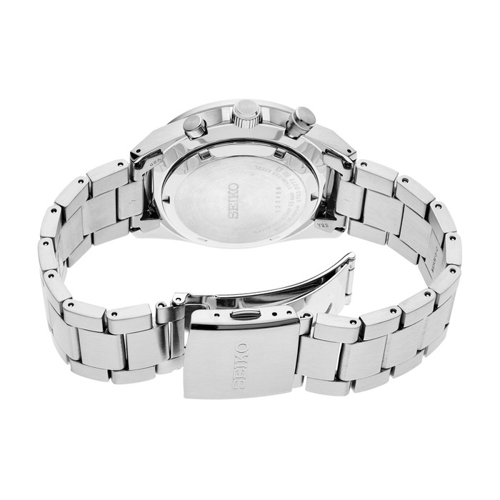 Seiko Quartz Chronograph with Multi-Layer Green Dial #SSB405