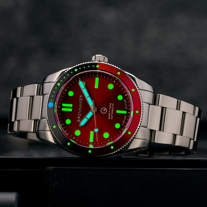 Spinnaker x Islander Croft Limited Edition Hi-Beat Watch with Sunburst ...