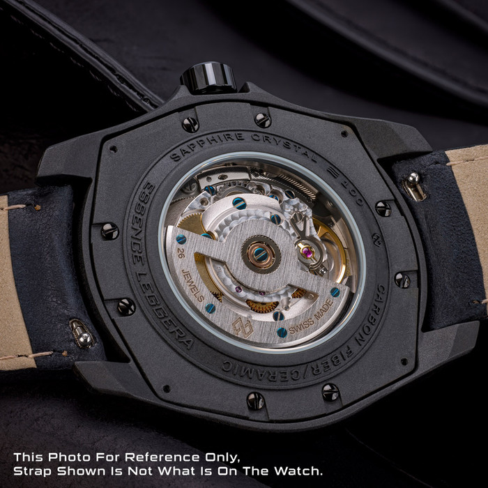 Formex Essence Leggera FortyOne (41mm) COSC Automatic Carbon Case Watch ...