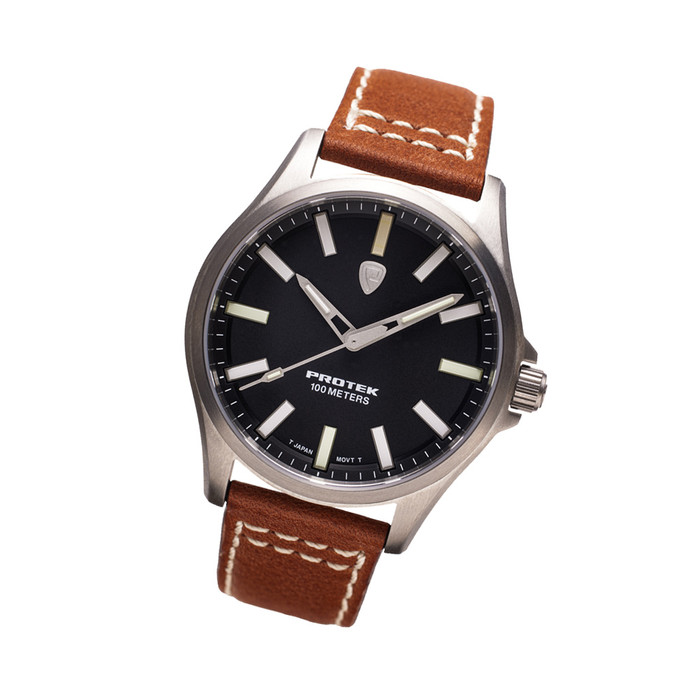 Protek Titanium Field Watch 3000 Series with Tritium T100 Tubes and ...