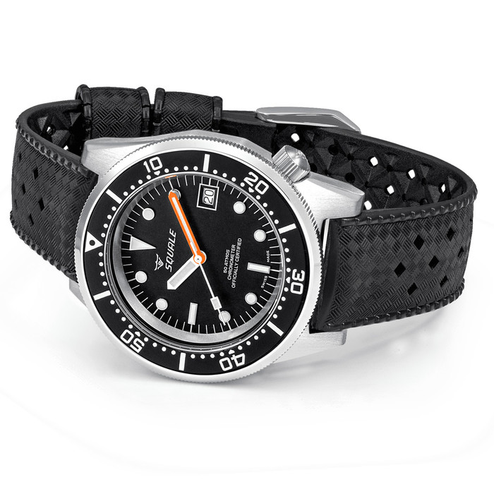 Squale 1521 COSC Certified Chronometer 500 meter Dive Watch #1521COSCL.HT