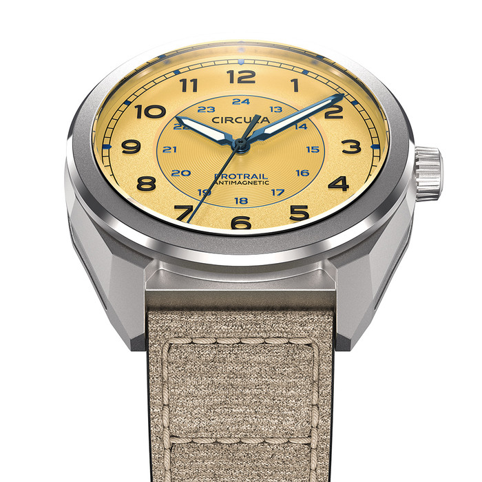 Circula ProTrail Automatic Field Watch with Sand Dial #PE-SS-DD
