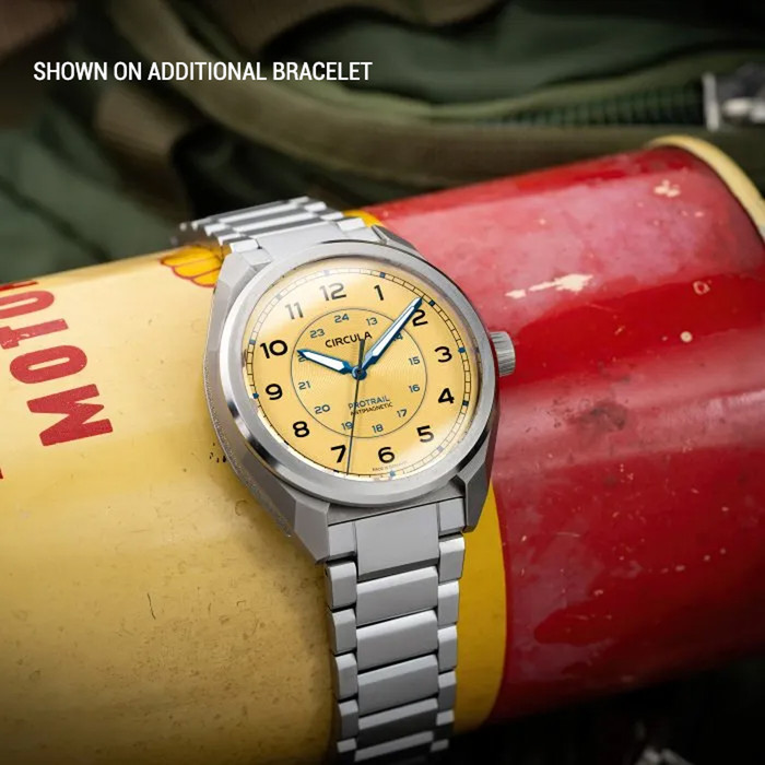 Circula ProTrail Automatic Field Watch with Sand Dial #PE-SS-DD