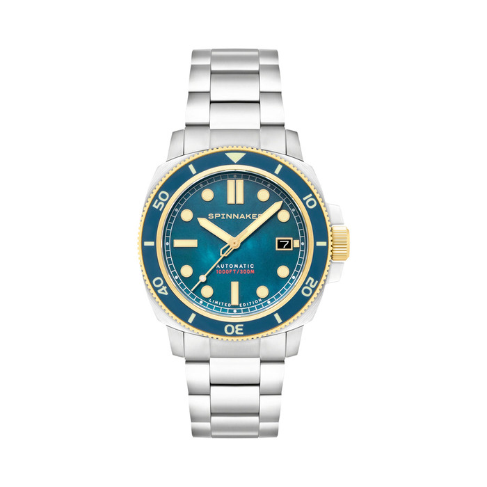 Spinnaker Hull Twilight Pearl Limited Edition Dive Watch #SP-5106-44