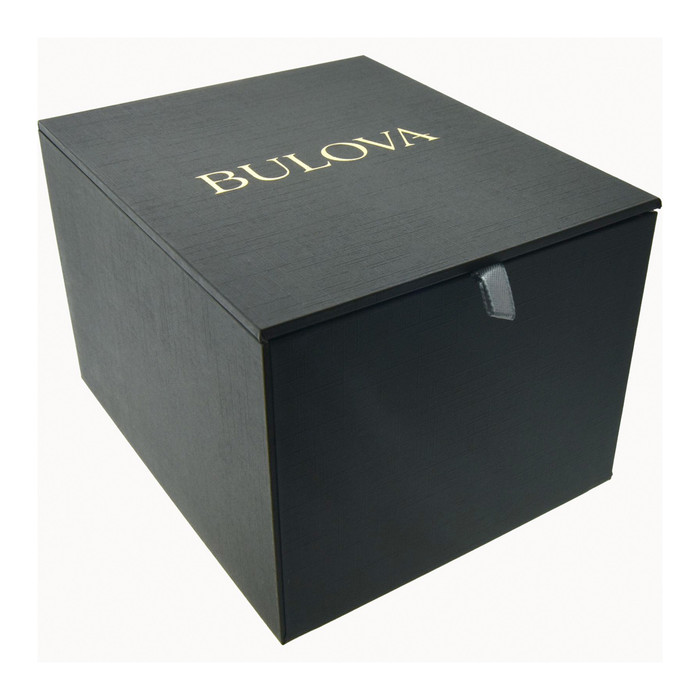 Bulova Jet Star Watch with Precisionist Movement and Claret Dial #96B401