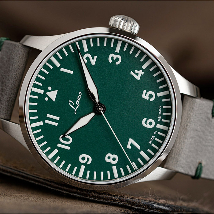 Laco Limited Edition Augsburn Grun 42mm Watch #862178