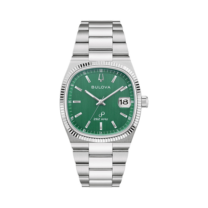 Bulova Super Seville Day Watch with Green Dial #96B439
