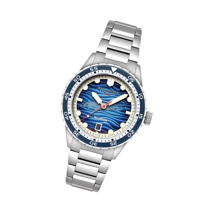 Spinnaker x Islander Hass Limited Edition Watch with Island Dial #SP ...