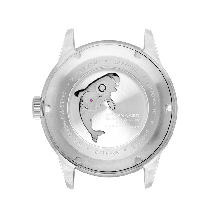 Spinnaker Hass Automatic Whale Sanctuary Project Le Blue Dial Sp 5128 33