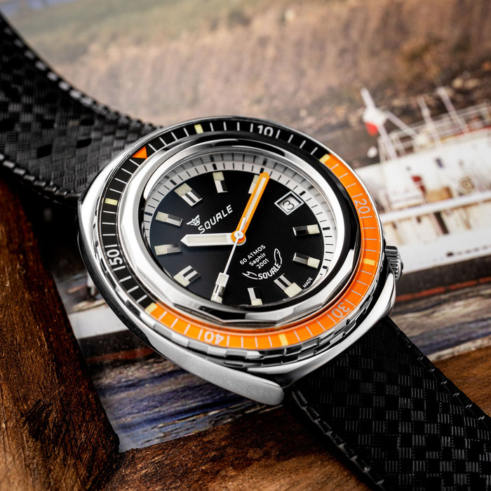 Squale Heritage Limited Edition 600M Automatic Dive Watch #2001LAVAL.HT
