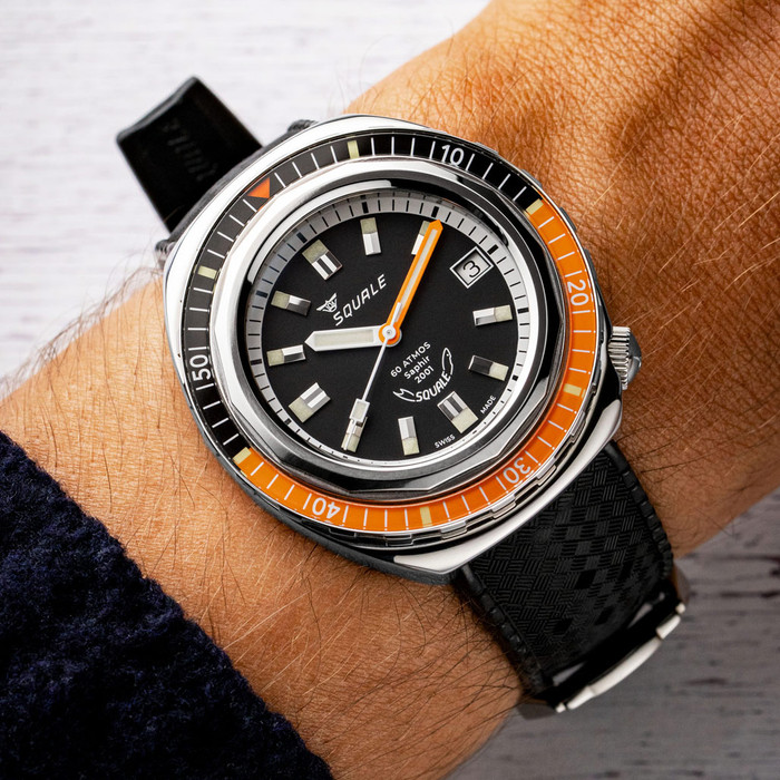 Squale Heritage Limited Edition 600M Automatic Dive Watch #2001LAVAL.HT