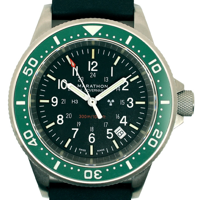 Knurled Edge Stainless Steel Bezel for Marathon GSAR, TSAR, OSAR #B20-M