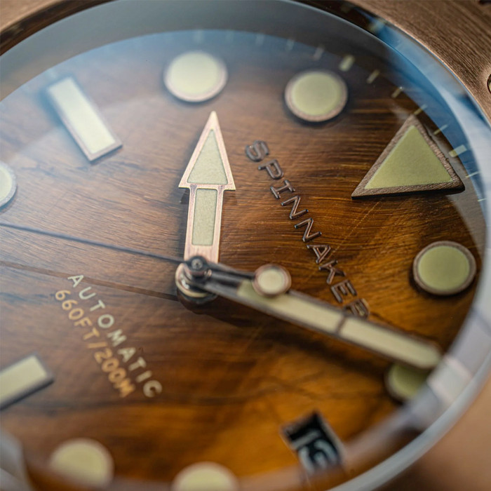 Spinnaker Hull Titanium Bronze Automatic - Lapidary Limited Edition ...