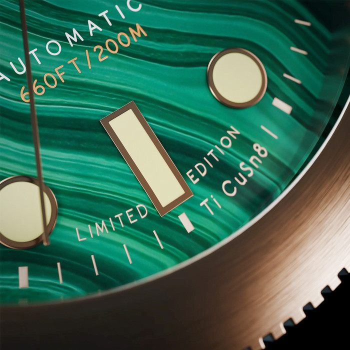 Spinnaker Hull Titanium Bronze Automatic - Lapidary Limited Edition ...