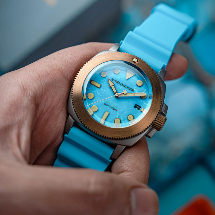 Spinnaker Hull Titanium Bronze Automatic - Lapidary Limited Edition ...