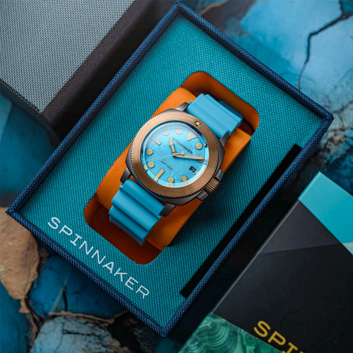 Spinnaker Hull Titanium Bronze Automatic - Lapidary Limited Edition ...