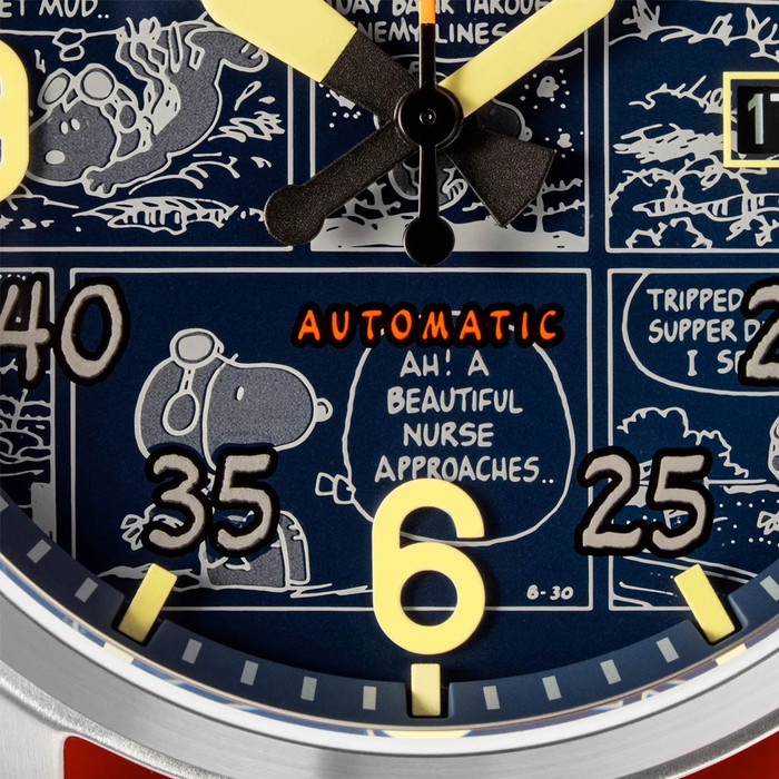 AVI-8 x Peanuts Spitfire Snoopy Flying Ace LE in Beagle Blue #AV-4134-01