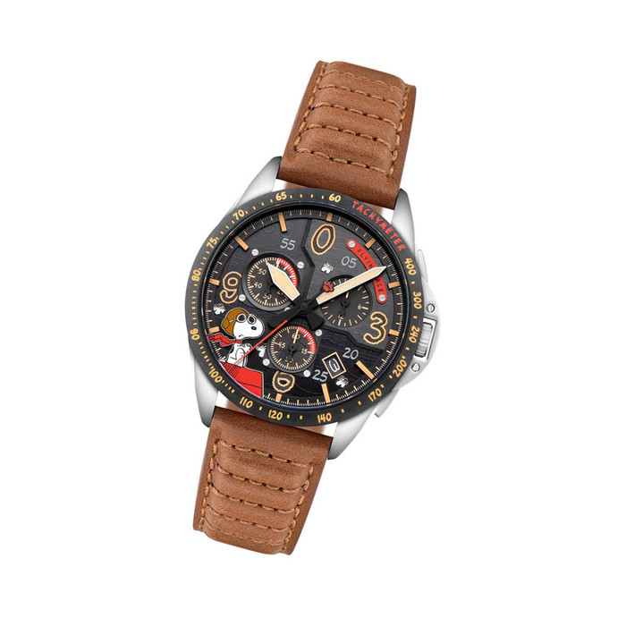 AVI-8 x Peanuts Blakeslee Snoopy Flying Ace LE in Biplane Brown #AV-4140-02