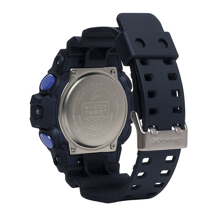 Casio G-Shock GA-700 Series in Black and Purple #GA700VB-1A