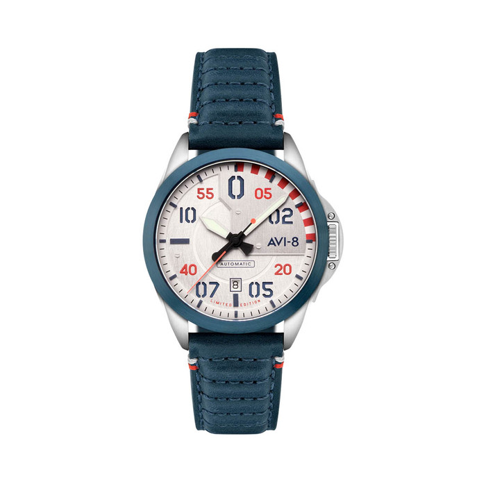 AVI-8 P-51 Mustang 85th Anniversary Steel Ascent Watch #AV-4146-01