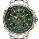 Seiko Coutura Radio Sync Solar Chronograph Two-Tone Mens Watch #SSG022