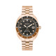Bulova Oceanographer GMT Automatic Dive Watch in Rose Gold #97B215