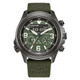 Citizen Promaster Land Ani-Digi Watch with Forest Green Dial #JV1005-02W