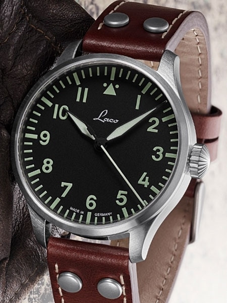 Laco Augsburg Type A Dial Automatic Pilot Watch, New Sapphire Crystal ...