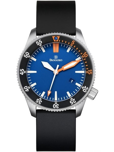 Damasko DSub2 Swiss Automatic Dive Watch with Rotating Dive Bezel and ...