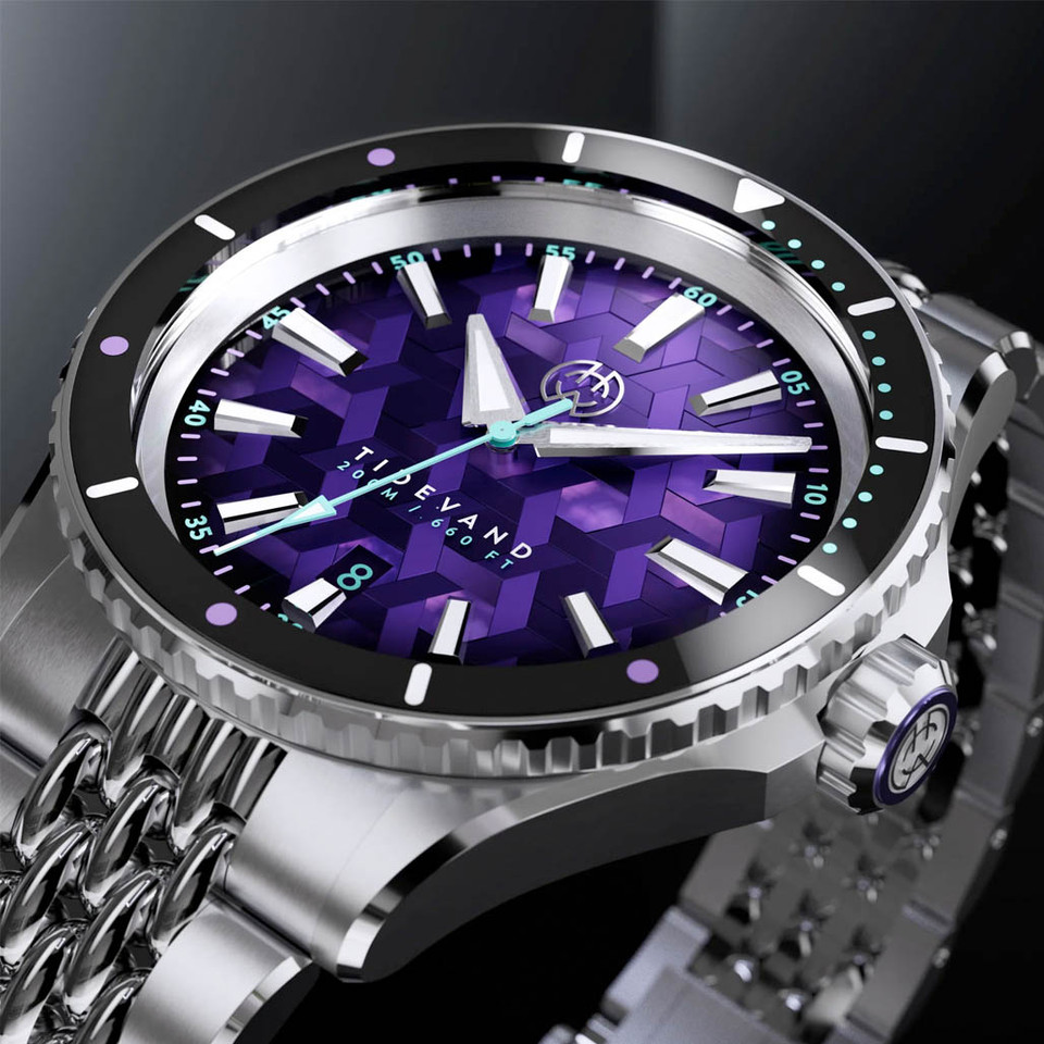 Henry Archer Tidevand Terra - Titan Mirage Watch #HAC-TDV-TTM-BOR