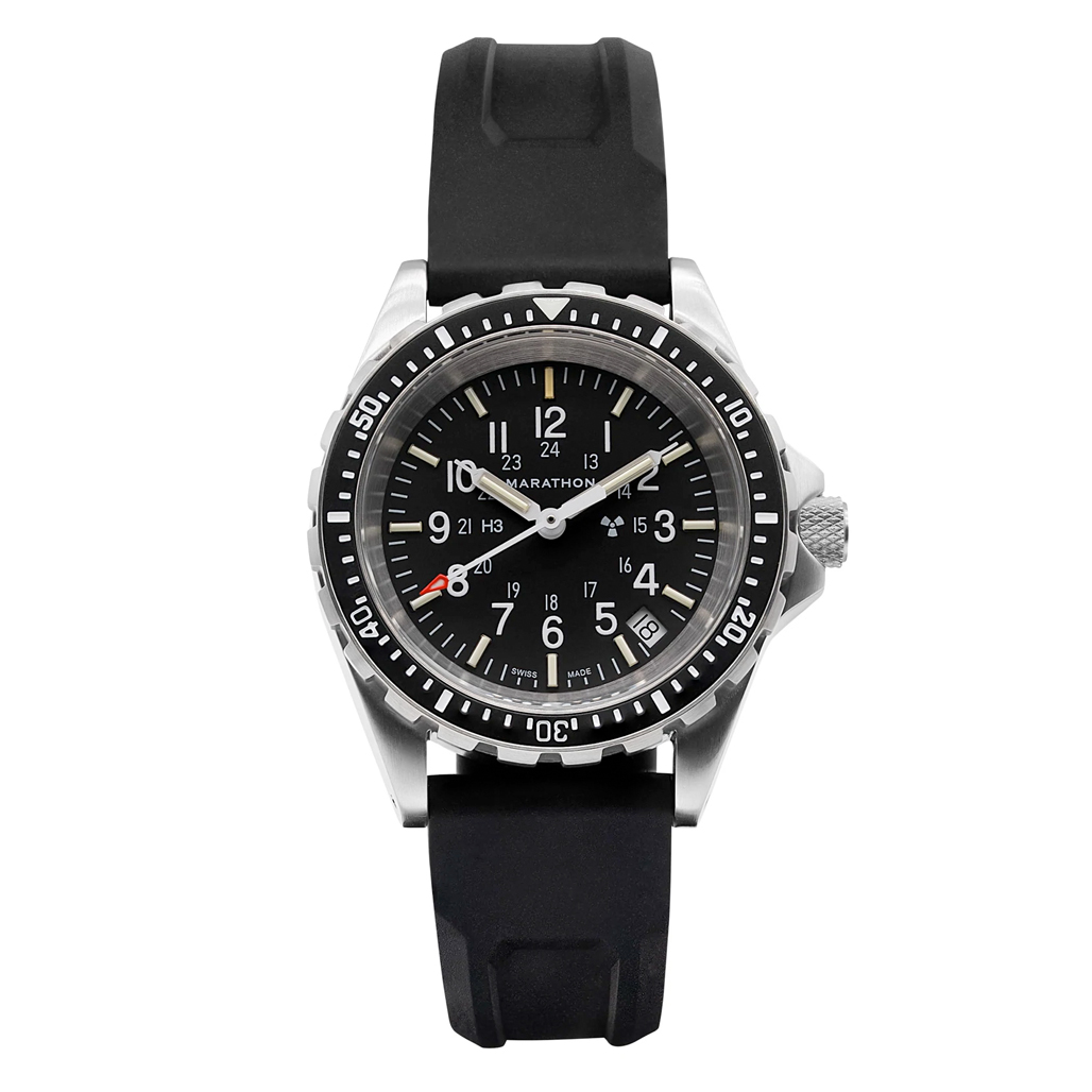 Marathon TSAR Swiss Quartz Dive Watch with sapphire crystal, tritium ...