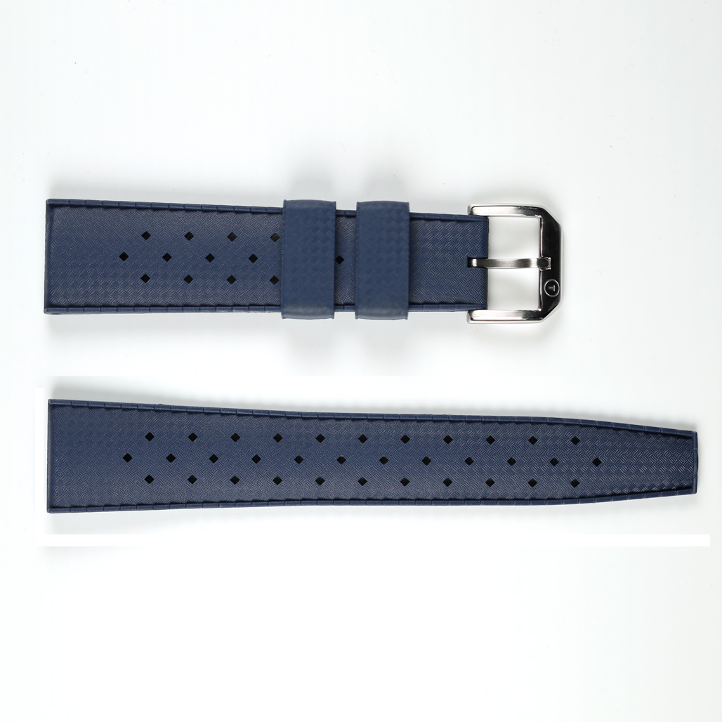 TROPIC Vulcanized Rubber Dive Strap in Navy Blue #TROP-02