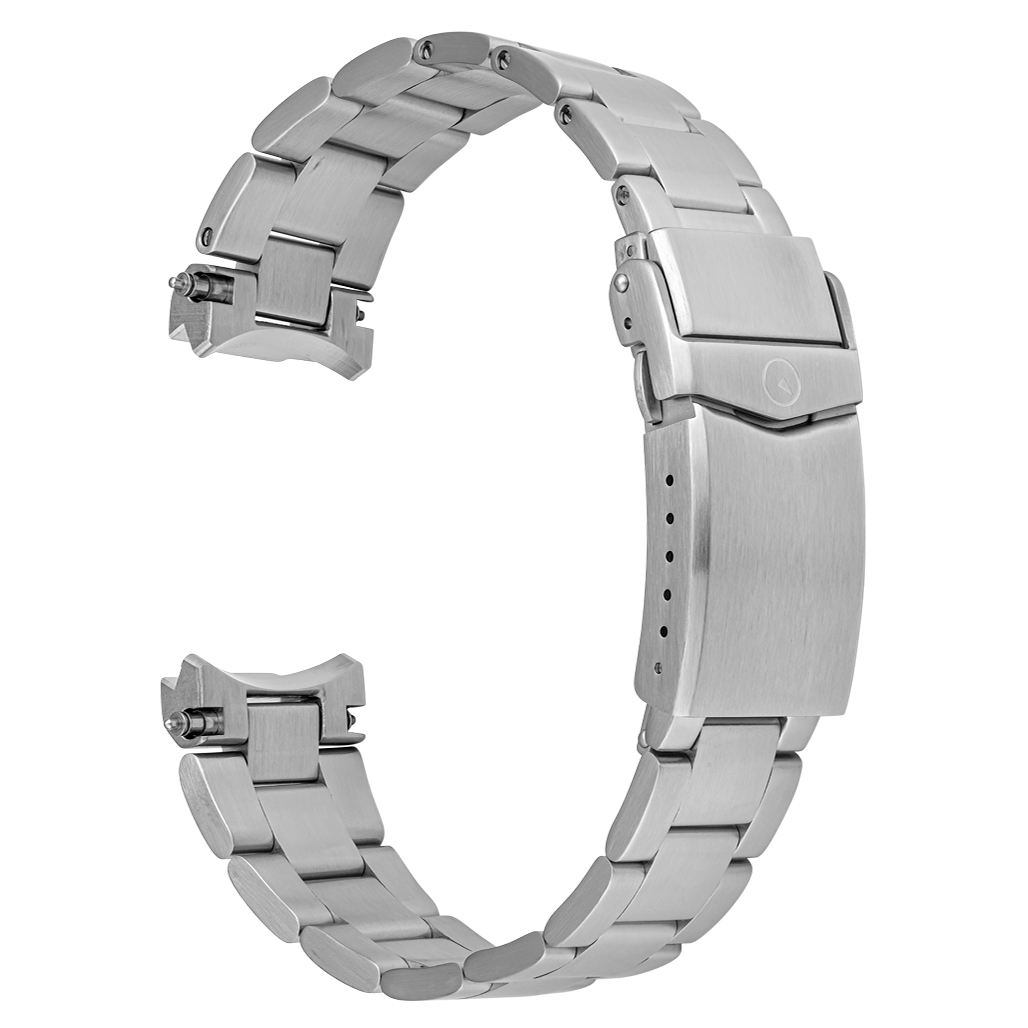 Islander 20mm Fully Brushed Solid-Link Watch Bracelet for the Northport ...