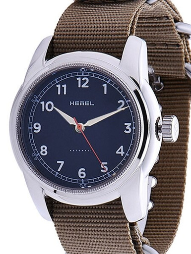 HEMEL Track Automatic Military-Styled Watch with Sapphire Crystal #HM2