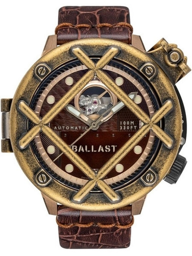 Ballast Trafalgar Automatic Watch with Bronze case and Protective ...