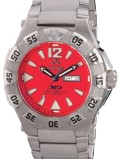 Reactor Gamma Ti 300 Meter Dive Watch with Never Dark Illumination and ...