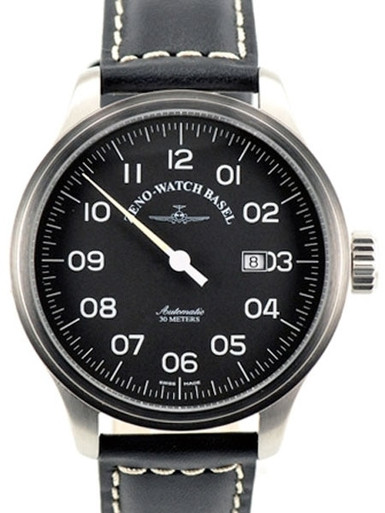 Zeno Mens UNO, One Hand Swiss Automatic Watch with 47mm Diameter Case ...