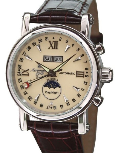 Aeromatic 1912 Automatic Calendar Watch with Day-Night Indicator #A1406