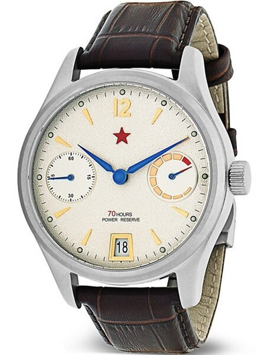 Red Star Automatic Watch with 70-Hour Power Reserve #7799-C