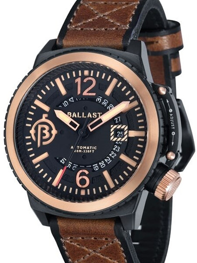 Ballast Trafalgar Automatic Watch with Crown Protector #BL-3133-03