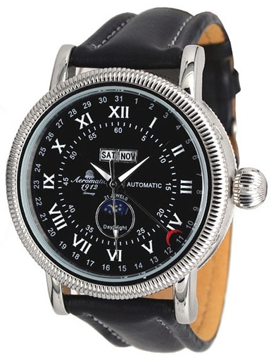 Aeromatic 1912 Automatic Calendar Watch with Day-Night Indicator #A1392