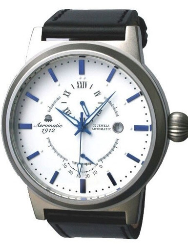Aeromatic 1912 Classic Automatic Military Watch with Power Reserve ...