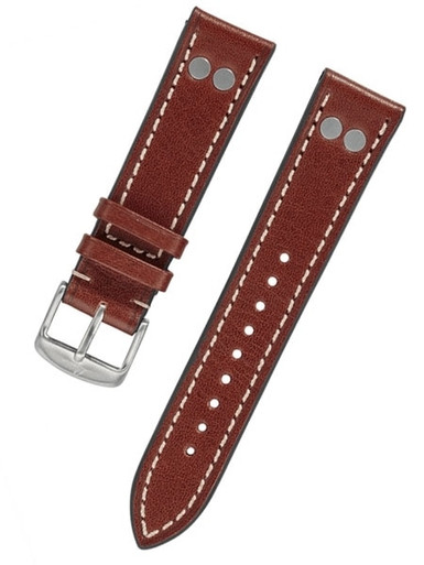 Laco-BR WWII-Style Brown Leather Pilot Strap
